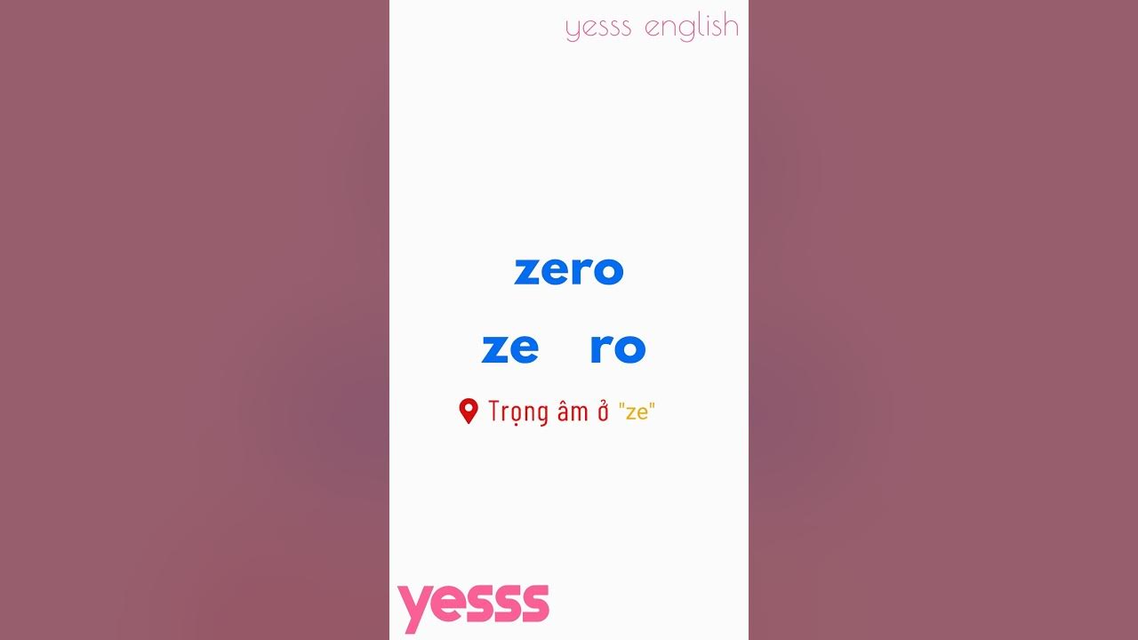 Learn English How To Pronounce Zero Yesss English YouTube learn-english-how-to-pronounce-zero-yesss-english-youtube