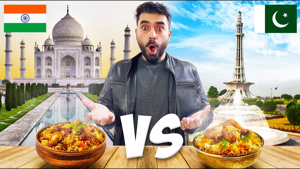 Pakistani Biryani vs Indian Biryani | STREET FOOD Challenge 😋🥵 MrHd ...