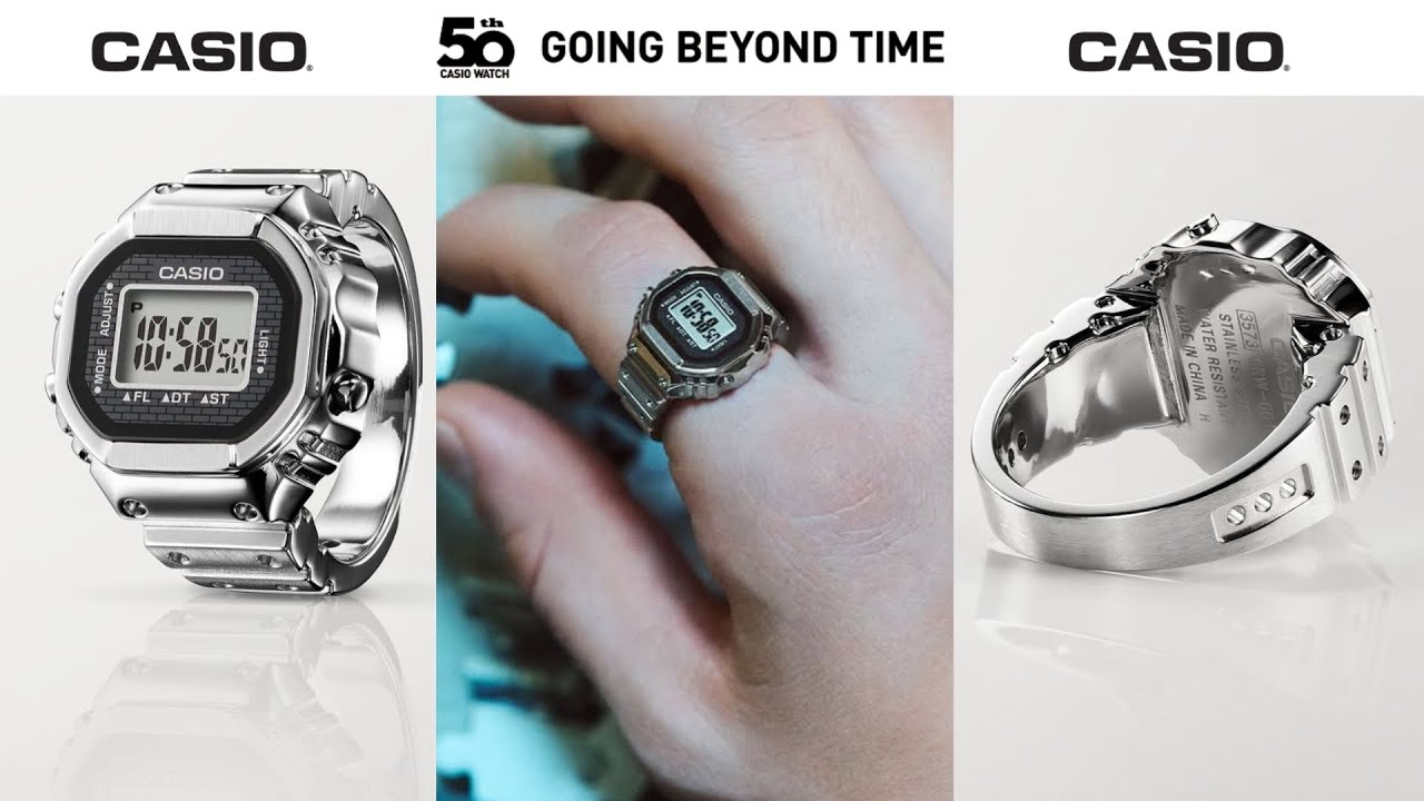 CASIO RING WATCH CRW-001 #casio #facts - YouTube