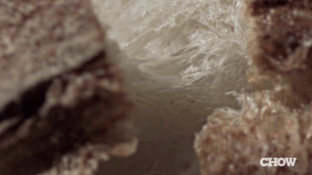 Slow Motion Tearing Bread Food Flash - YouTube