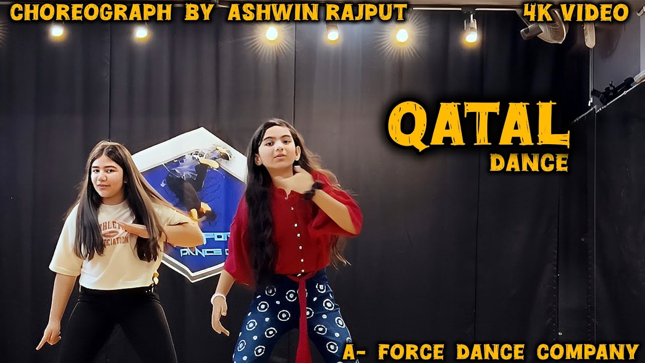 Qatal dance by iure juniors (Level-1) students Tanvi & Priya ...