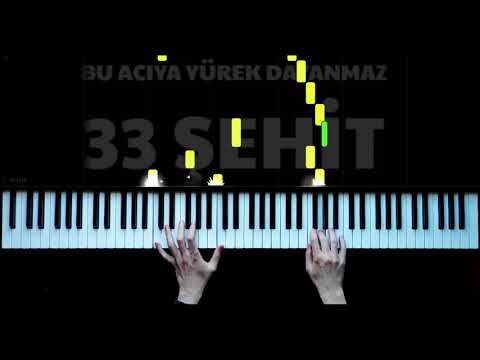 Çanakkale Türküsü - Piano Tutorial by VN
