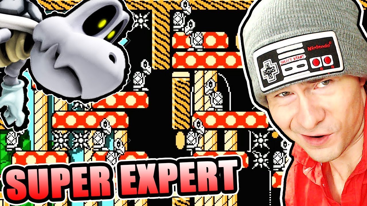 SUPER EXPERT SLOT MACHINE ~ Super Mario Maker 100 Mario Challenge - YouTube