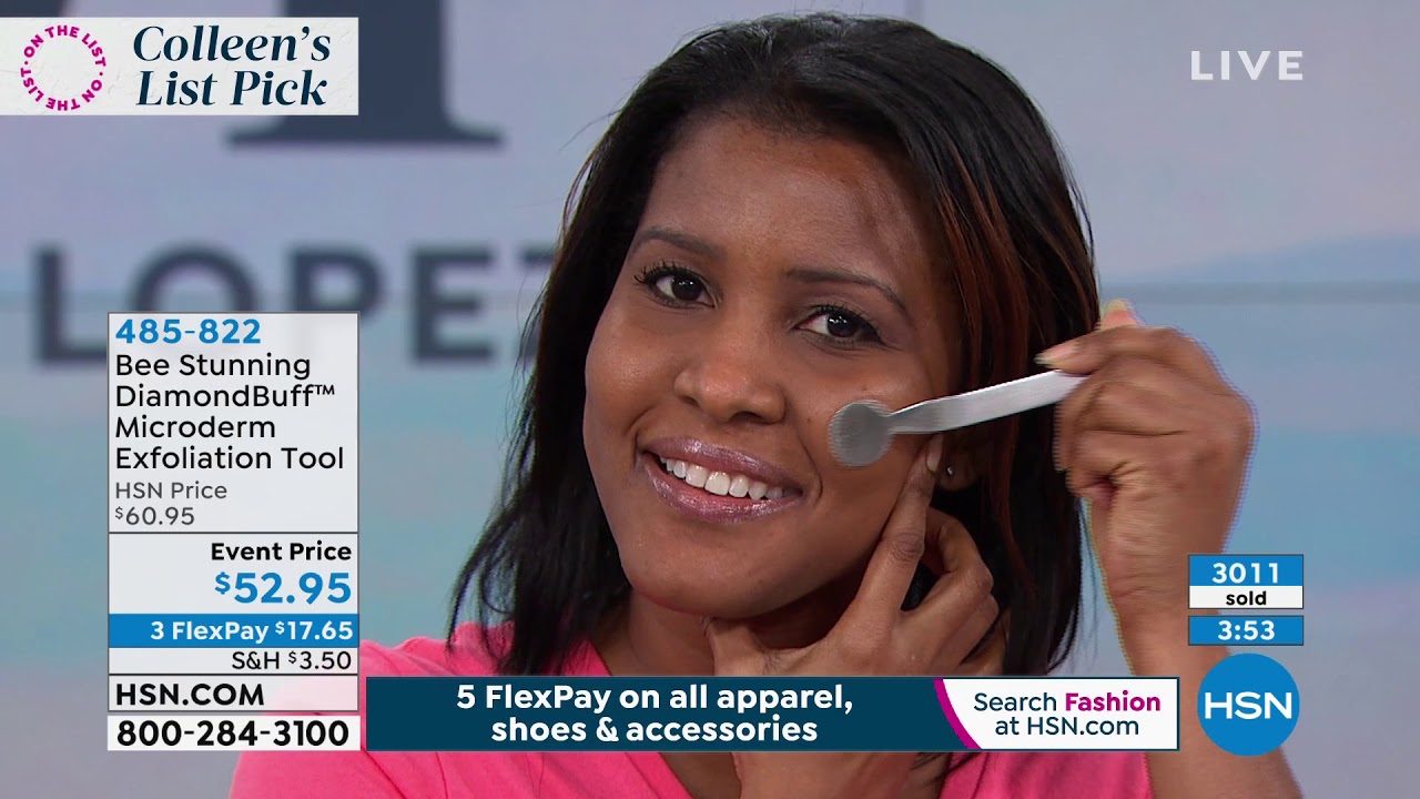 Bee Stunning DiamondBuff Microdermabrasion Tool - YouTube