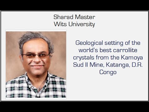 Wits Geotalk - Geological setting of the world's best carrolite ...