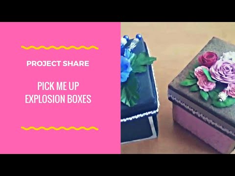 Pick Me Up Gifts:Explosion Boxes - YouTube