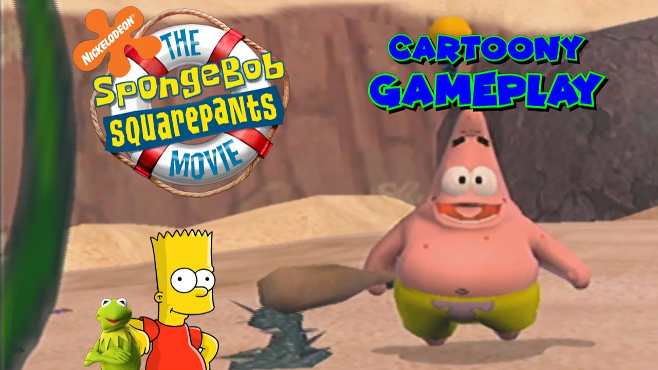 Cartoony Gameplay: The SpongeBob SquarePants Movie PART 2 - YouTube