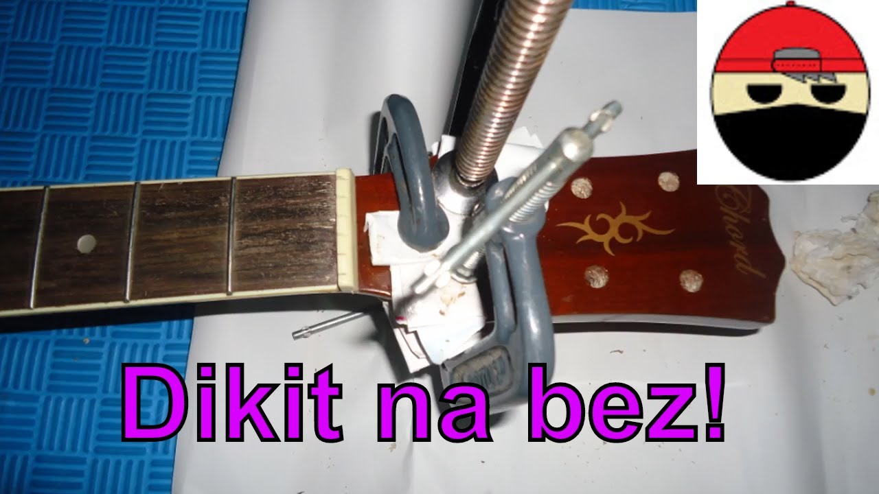 OPERATION DIKIT ULO part 2 |Pano mag-kabit ng putol na ulo ng gitara ;D ...