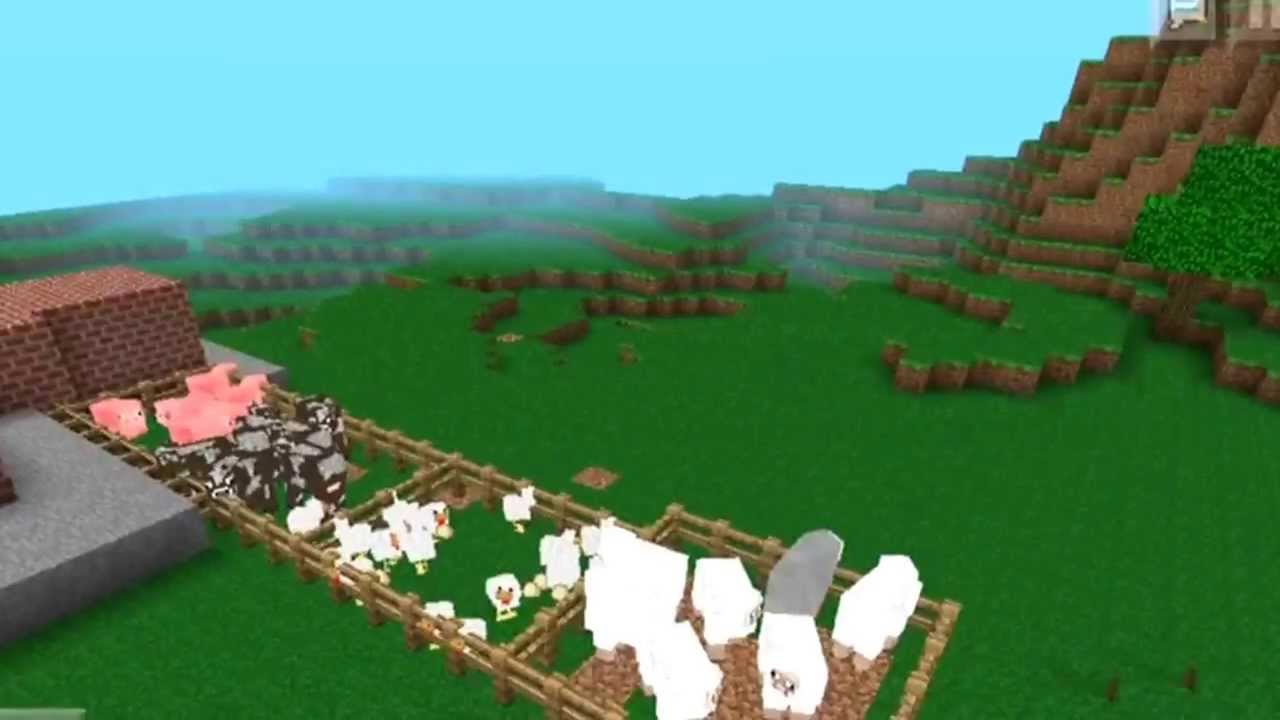 Super Cool Minecraft PE world - YouTube