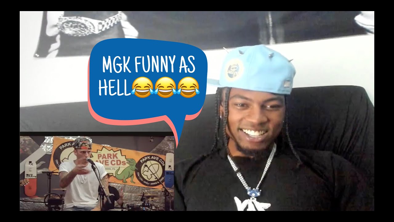 MGK - Blue Skies at Park Ave Live (OFFICIAL REACTION VIDEO - YouTube