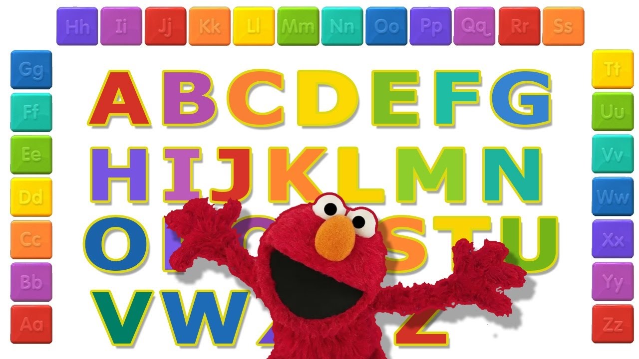 Learn to Write Letter ABC and Play with Elmo - YouTube