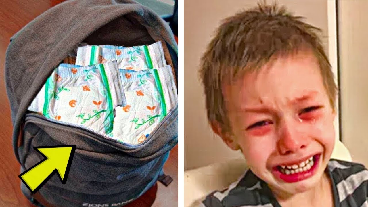 Boy Brings Diapers To School Every Day, Parents Bursts Into Tears When ...