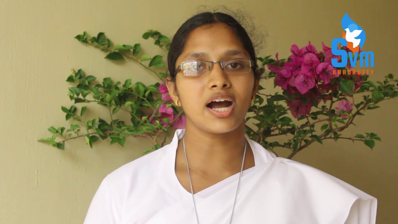 SVM - Spiritual Talk - എളിമയോടെ പ്രാര്‍ത്ഥിക്കാം - Amala Jose - YouTube