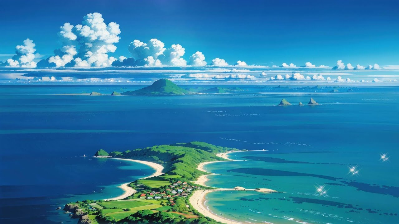Discover the Fantastic Remote Islands in the Ocean - Lo-fi [Copyright ...