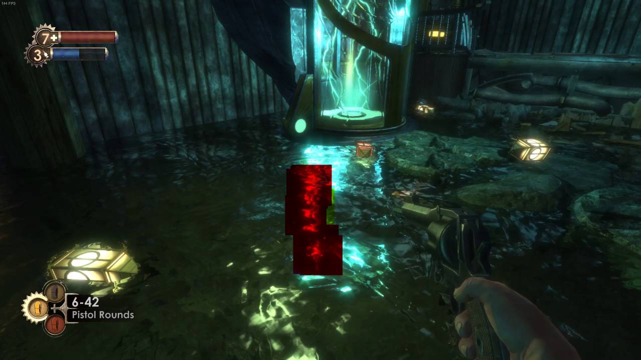 Bioshock Remastered light effects artifacts - YouTube