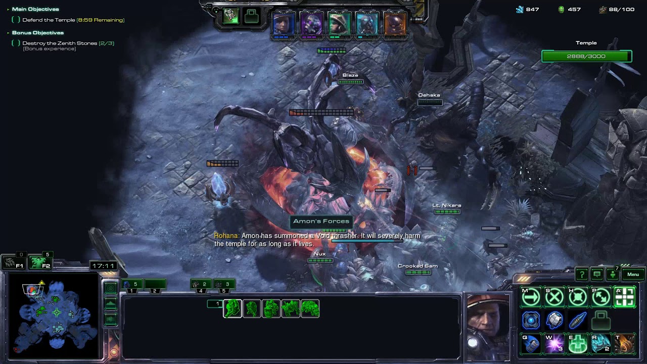 StarCraft 2 Co-op: Tychus Level 02/03 - YouTube
