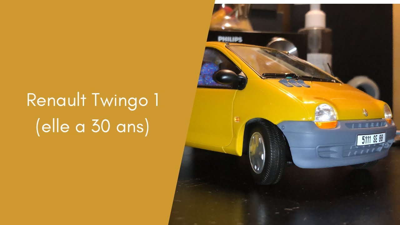 Renault Twingo I - Phase 1 elle à 30 ans - YouTube