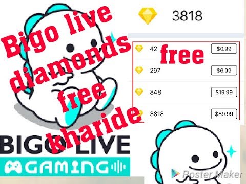 How to buy free bigo live diamonds and beans 2018 100% with froof