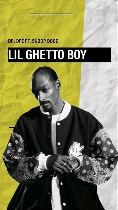 Dr. Dre - Lil Ghetto Boy ft. Snoop Dogg #shorts #snoopdogg #lyrics - YouTube