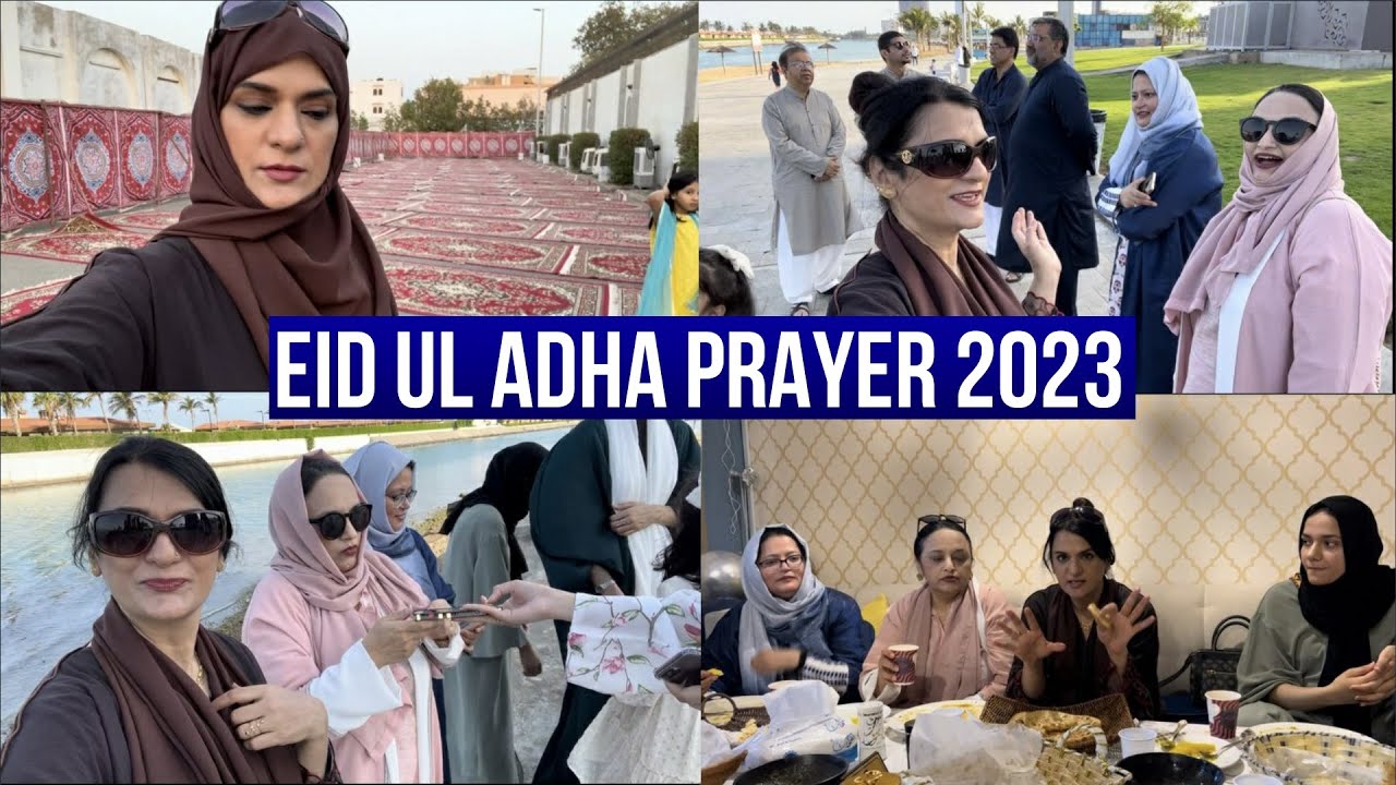 LADIES EID NAMAZ IN JEDDAH | EID MORNING CELEBRATION | FAMILY VLOG ...
