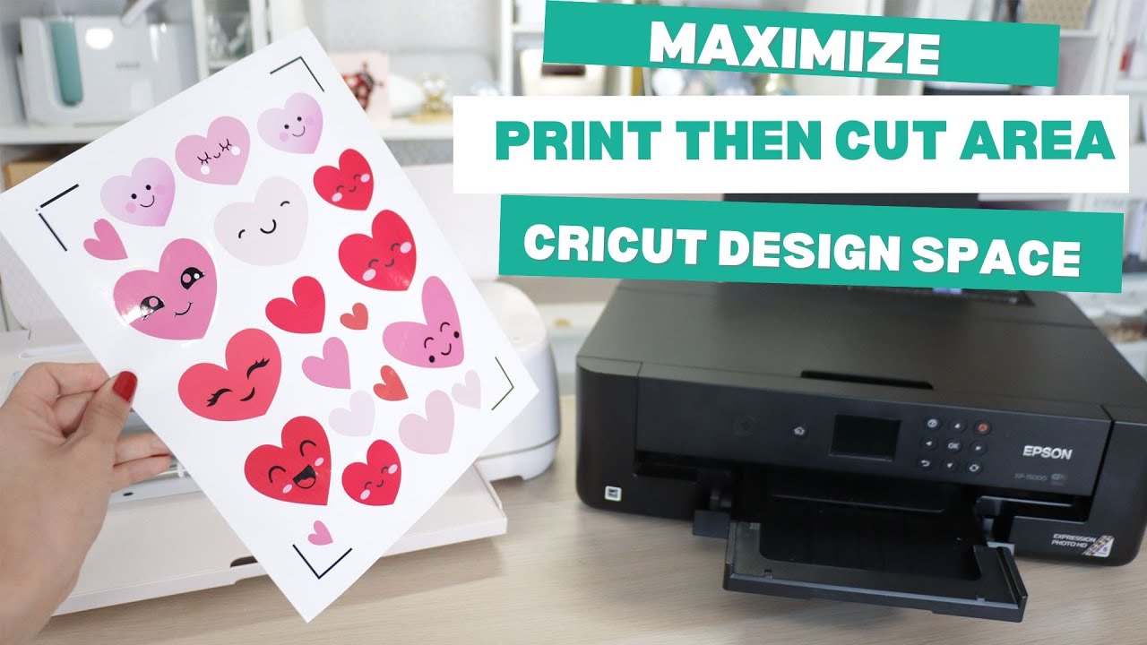 Cricut Design Space - Maximize the Print the Cut Area - Guides - YouTube