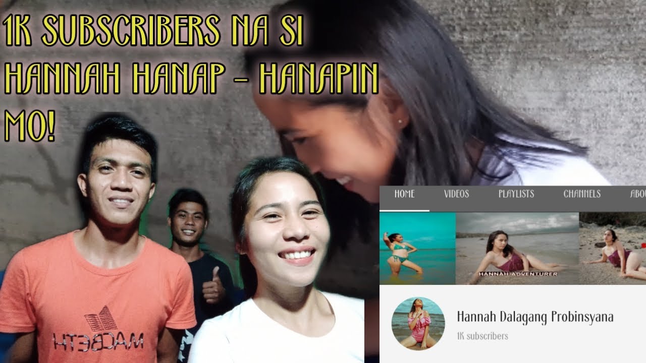 1k Subscribers Na Si Hannah Dalagang Probinsyana Buhay Probinsya Youtube