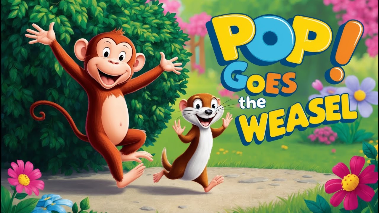 Pop Goes the Weasel - Fun and Engaging Kids Rhyme | Nursery Rhymes ...