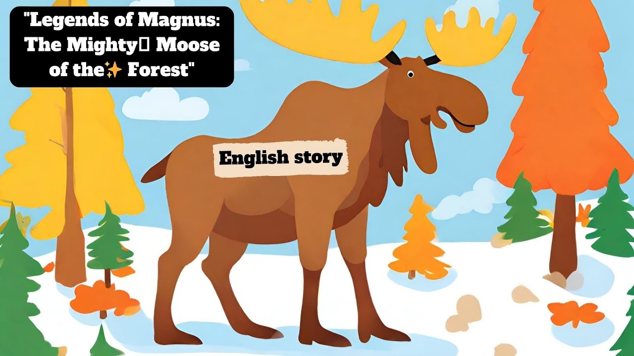 "Legends of Magnus: The Mighty🫎 Moose of the Forest"@HouchStories - YouTube