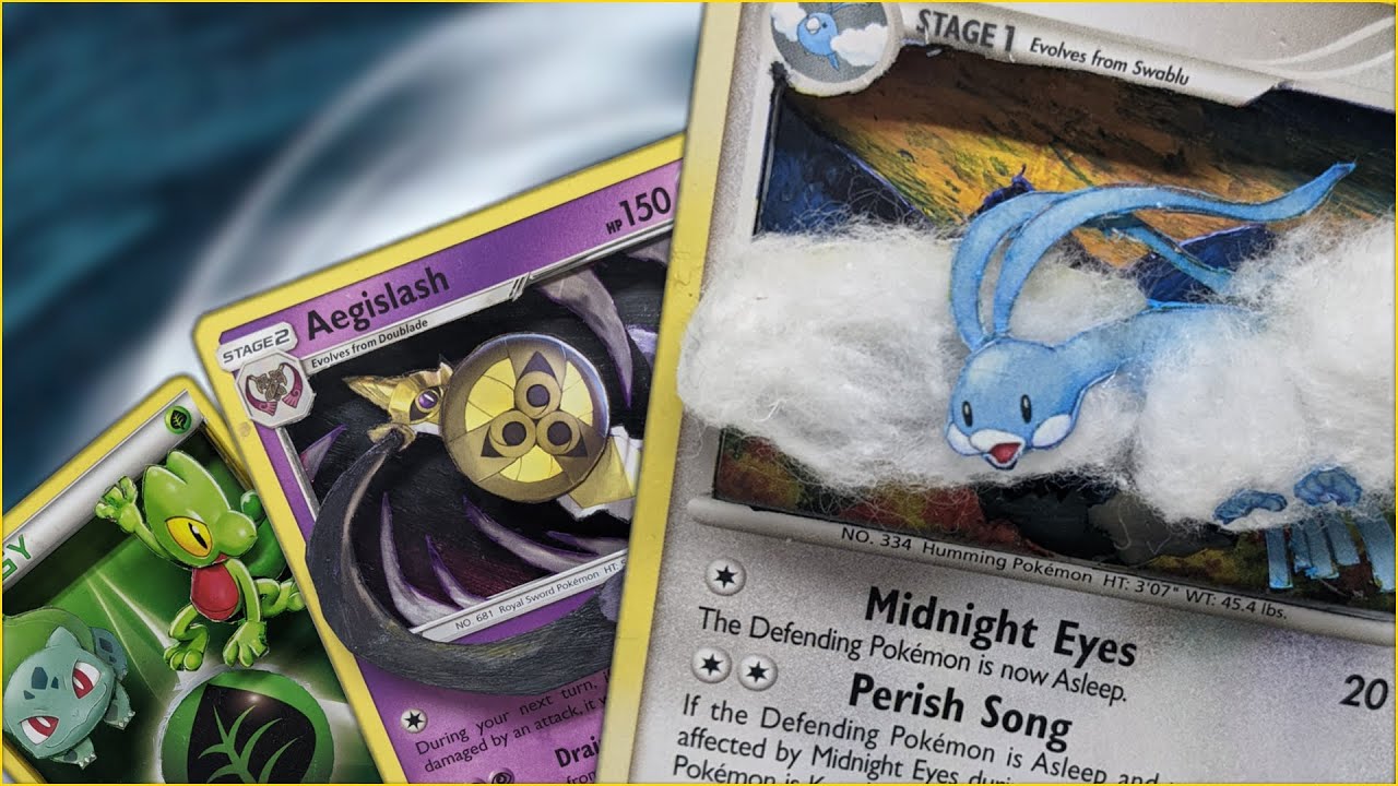 3D Pokemon Card Art Showcase! (2020) - YouTube