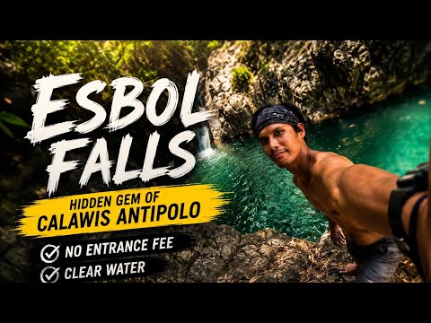 Esbol Falls | Sitio Apia Brgy. Calawis | Antipolo Rizal - YouTube