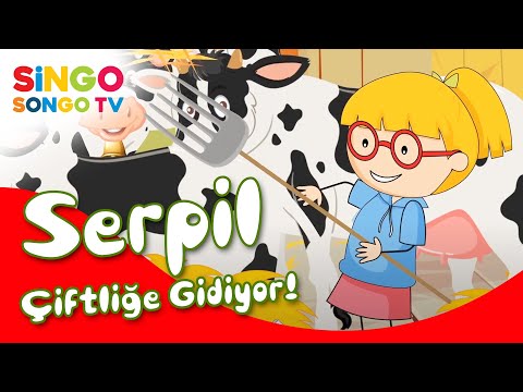 SERPİL Çiftliğe Gidiyor 🐄🐑 – SingoSongo TV I İsme Özel Çocuk Şarkıları 🎵