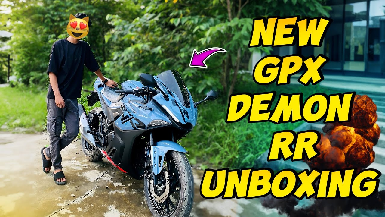 New GPX Demon RR 😱 new colour | New bike unboxing🥵| It’s me Sofiur ...