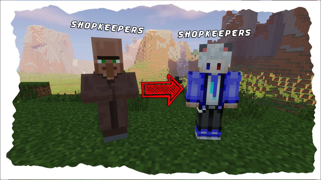 ปลั๊กอินไมน์คราฟต์ | Shopkeepers + Citizens - NPC เเลกของมีสกิลด้วยละ ...