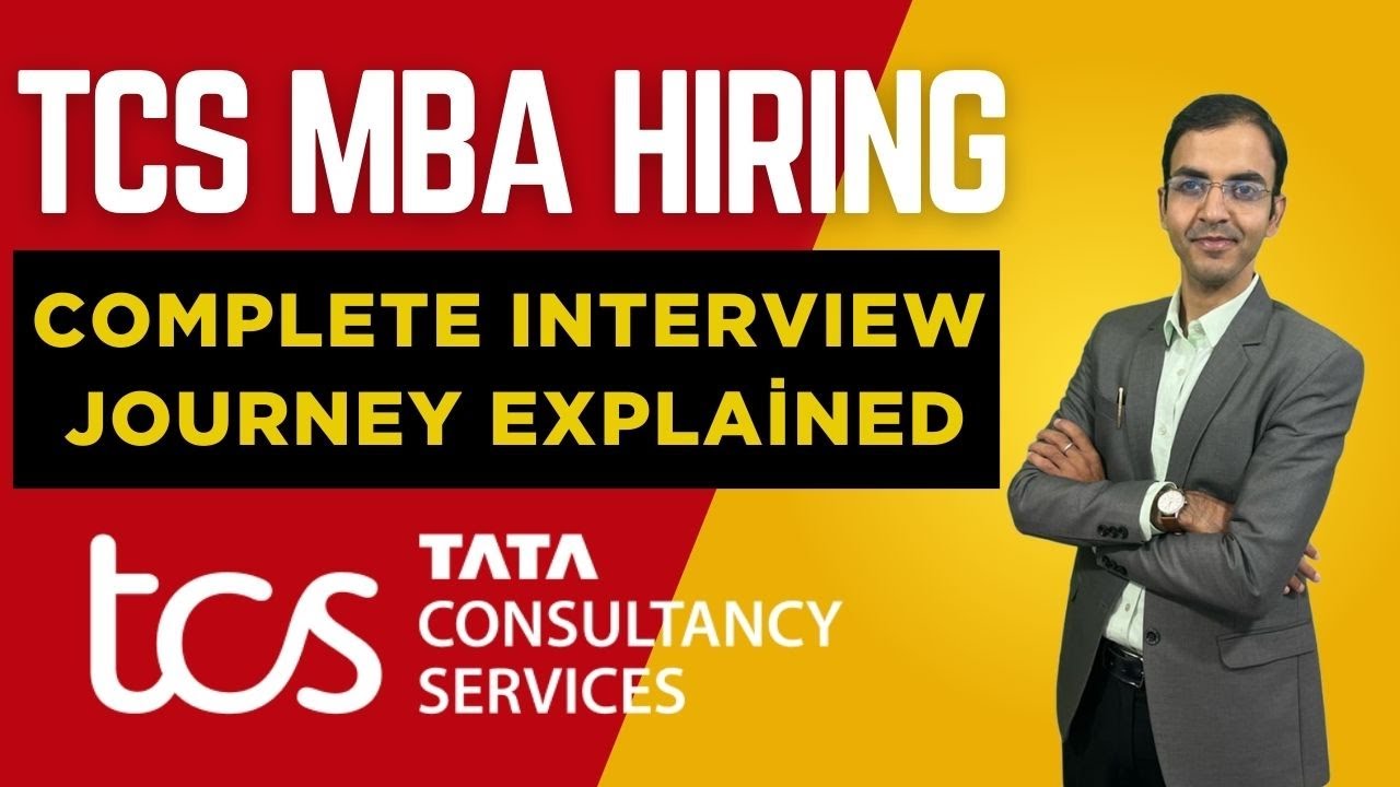 Full TCS MBA Hiring Interview Journey | Must-Watch Before Your Interview - YouTube