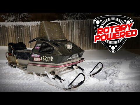 ABANDONED Rotary Snowmobile - Will it Run After 20+ Years? - YouTube
