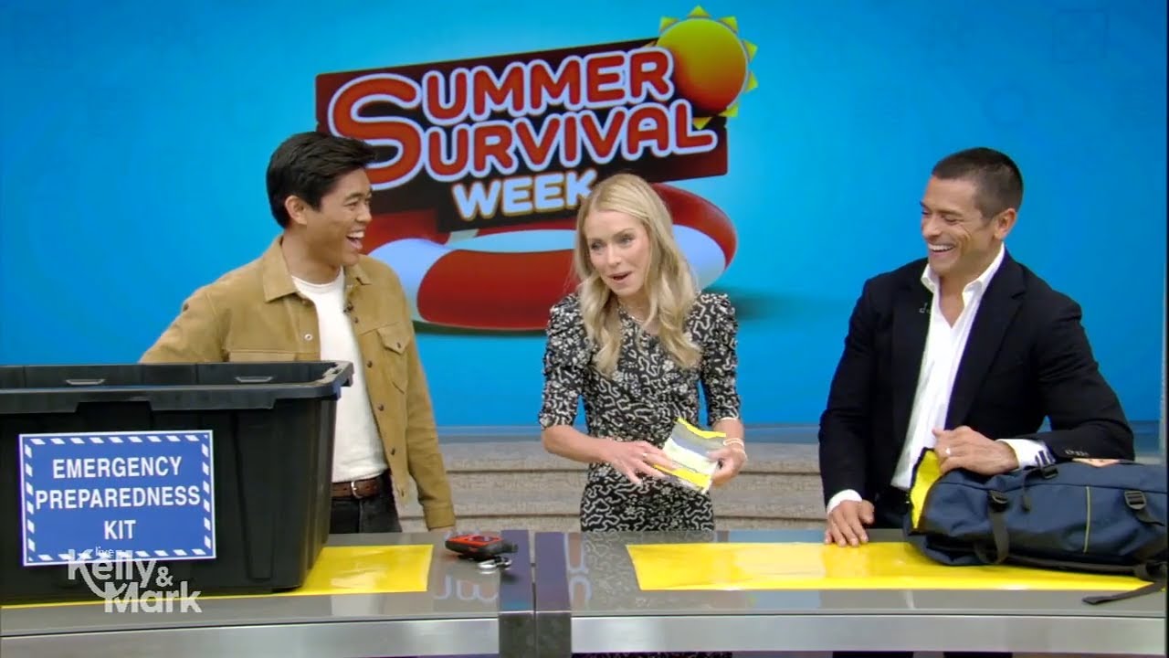 Live's Summer Survival Week: Home Emergency Kit with Jeremy Rellosa ...