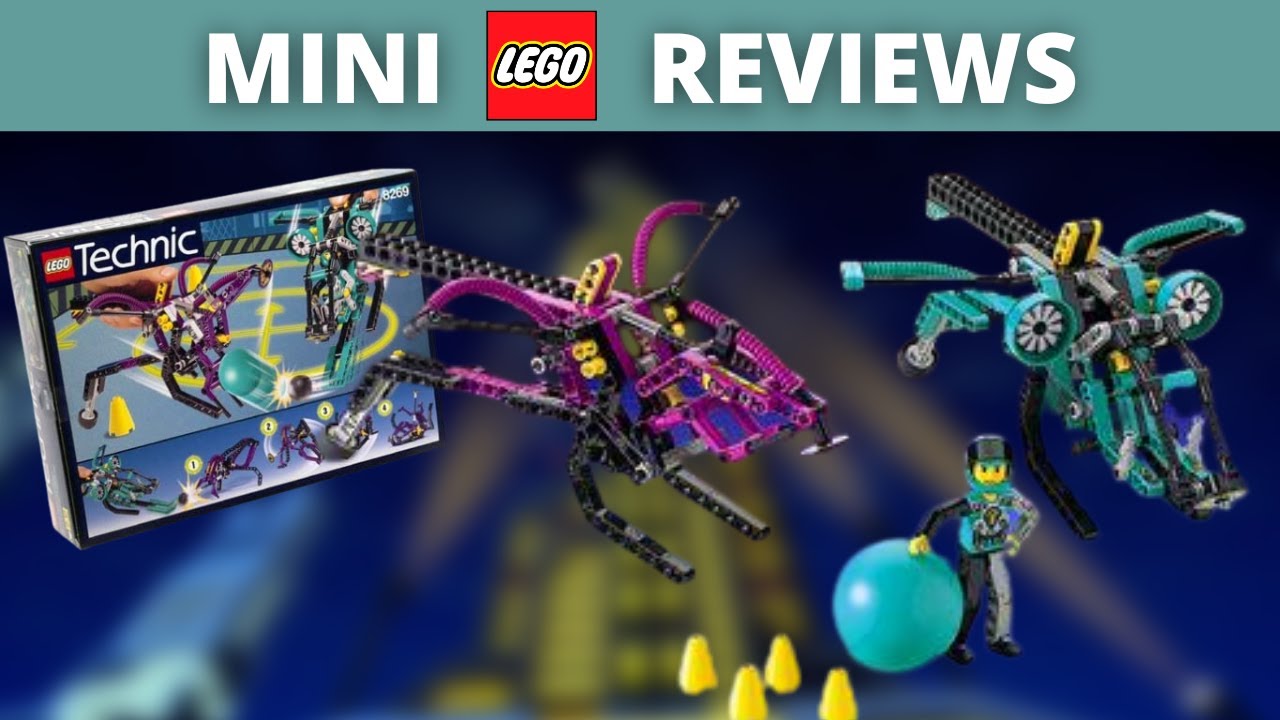 8269 Cyber Stinger - Vintage LEGO Technic 1999 MINI Review - YouTube