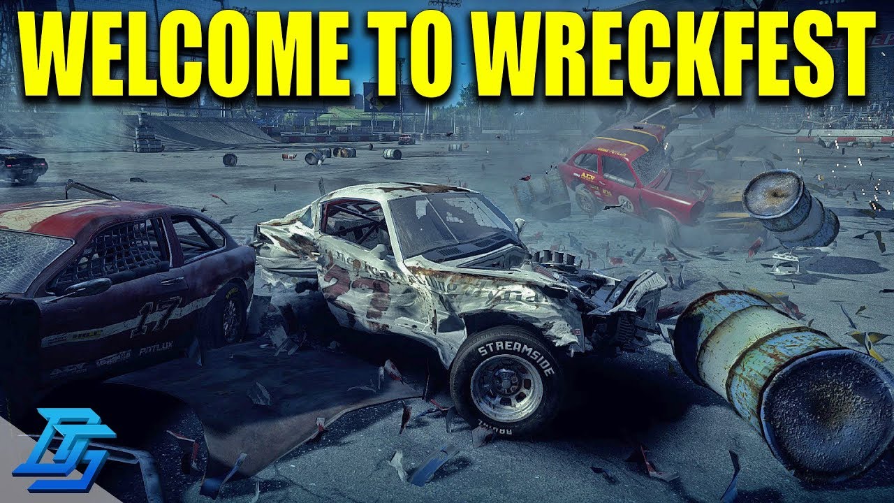 TOTAL DESTRUCTION DERBY, RACING, DESTROYING BOOMER - Wreckfest - Pt.1 ...