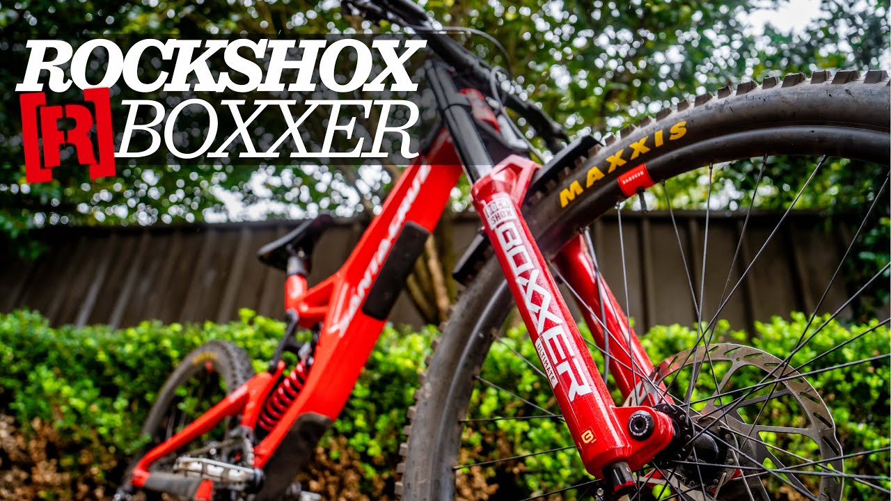 Checking out the newest RockShox Boxxer DH fork - YouTube