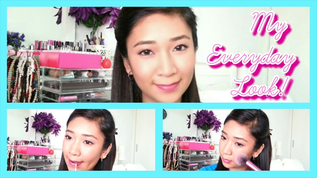 My Everyday Look (Updated March 2014) | dygans90 - YouTube