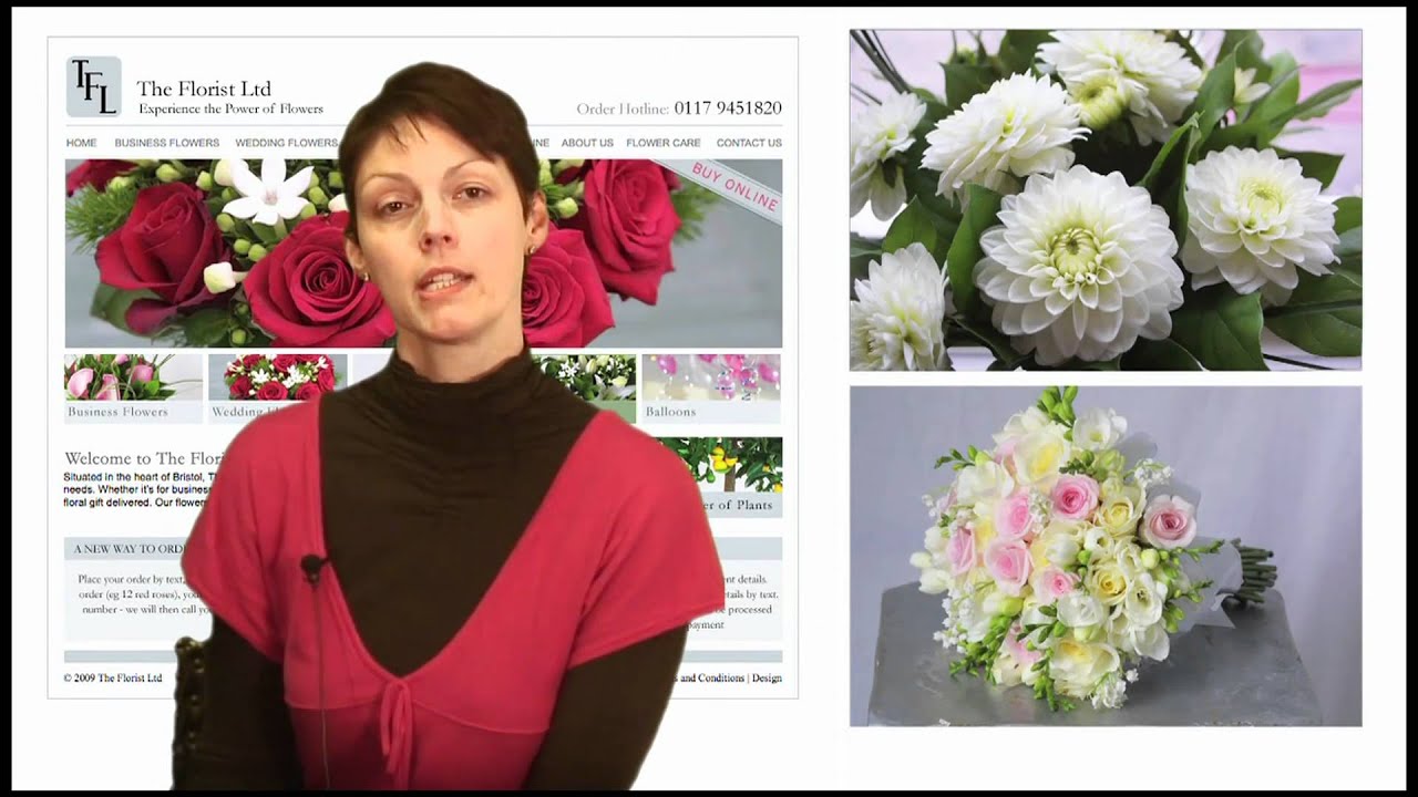 The Florist Ltd: flower delivery in the UK - YouTube