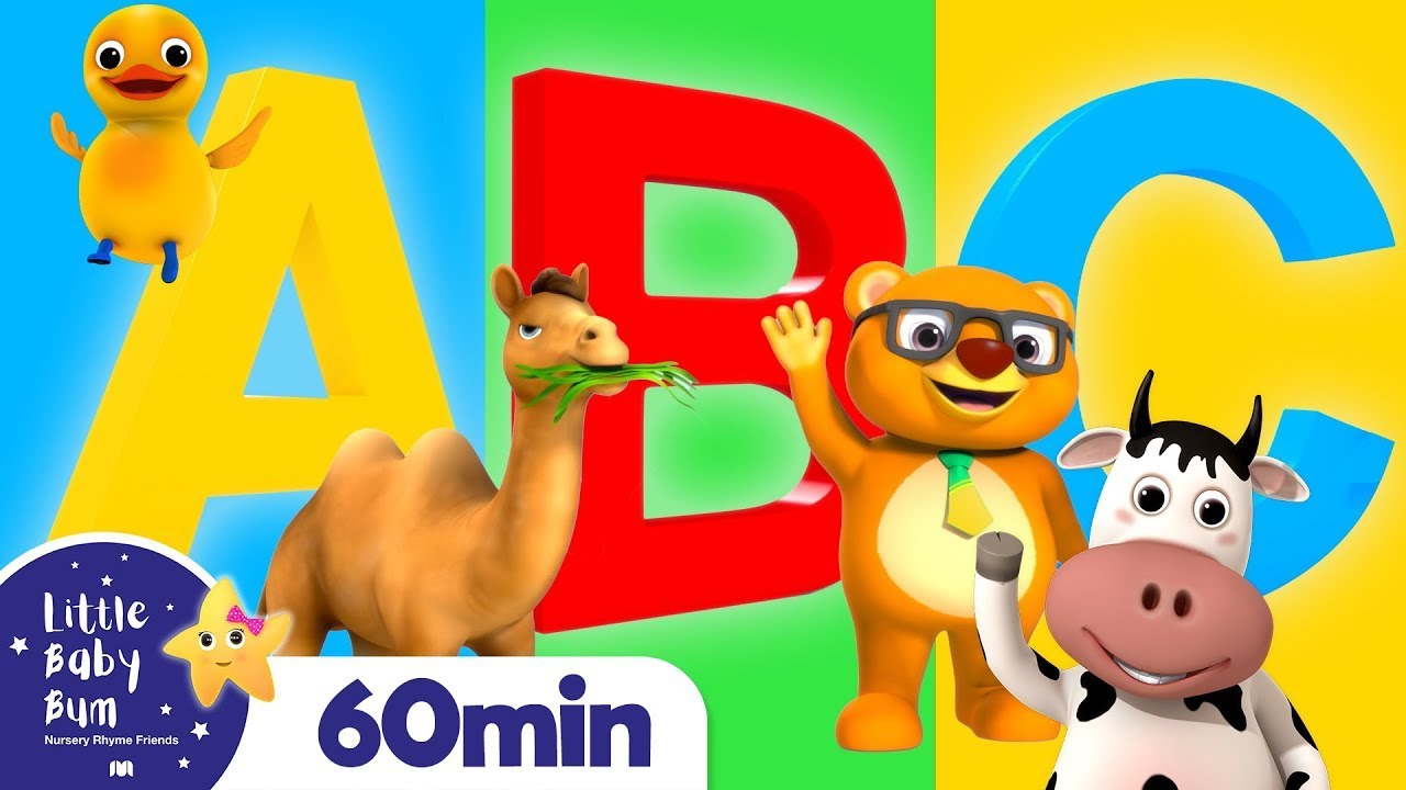 ABC Phonics Animal Song | Nursery Rhymes & Kids Songs - ABCs and 123s ...