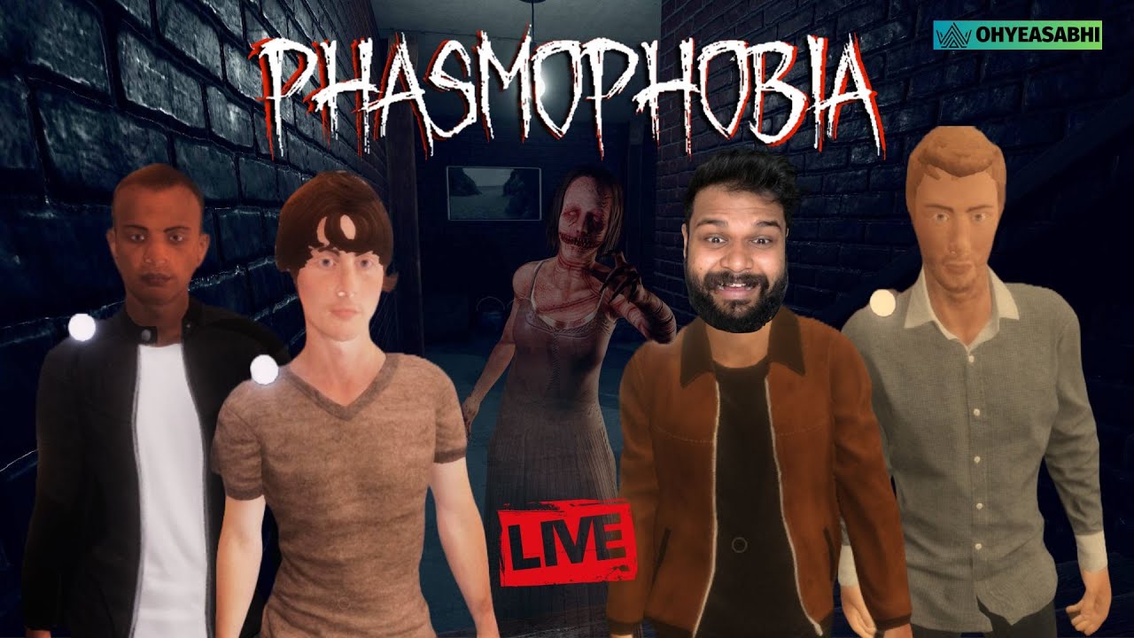 Phasmo With A Girl! Phasmophobia!🔴@SakthL0nda @nitin_deo - YouTube