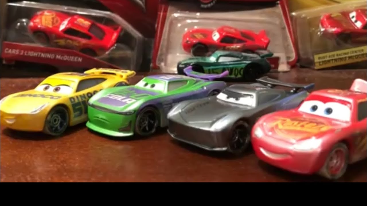 Cars Fireball Beach Racing 4-pack review - YouTube