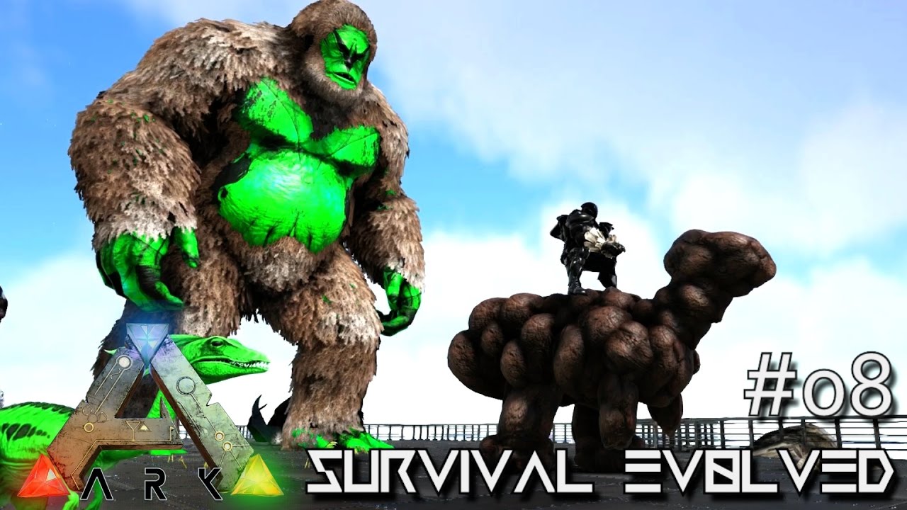 ARK: SURVIVAL EVOLVED - BLAME ARK!!! NEW POOPASAURUS TAMING !!! E08 ...