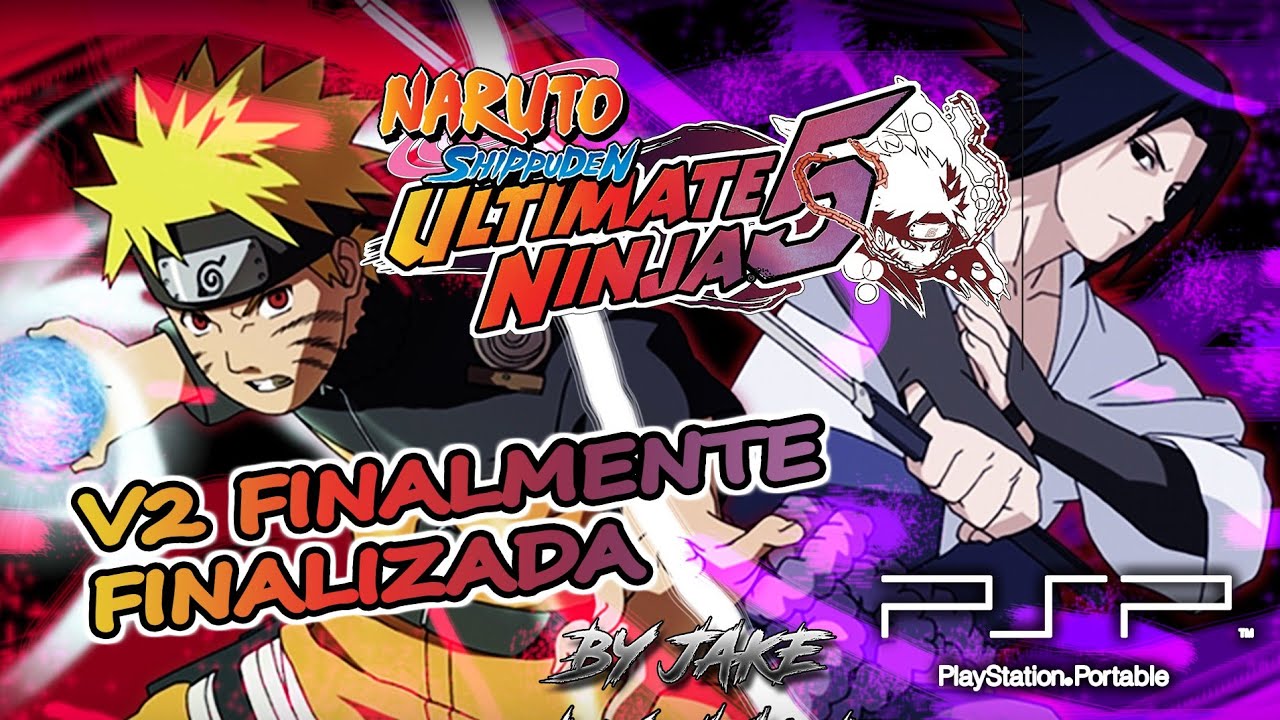 TERMINEI A VERSÃO 2 DO NARUTO 5 PARA PSP E ESTÁ MARAVILHOSO! - NARUTO5 ...