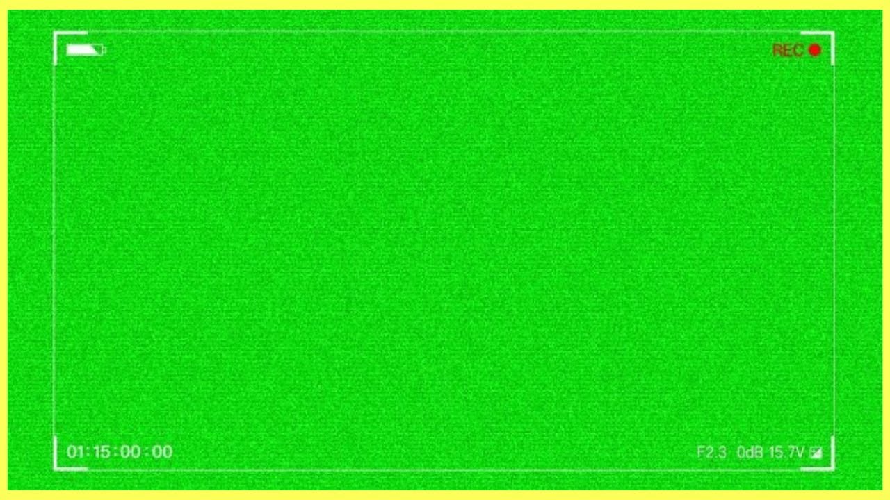 FRAME RECORD GREEN SCREEN EFFECT | CHROMA KEY RECORD GREEN SCREEN ...
