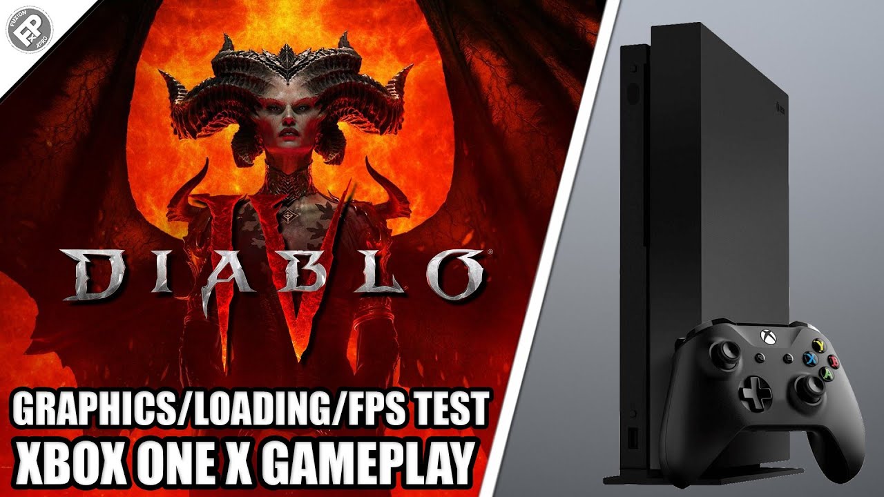 Diablo IV/4 - Xbox One X Gameplay + FPS Test - YouTube