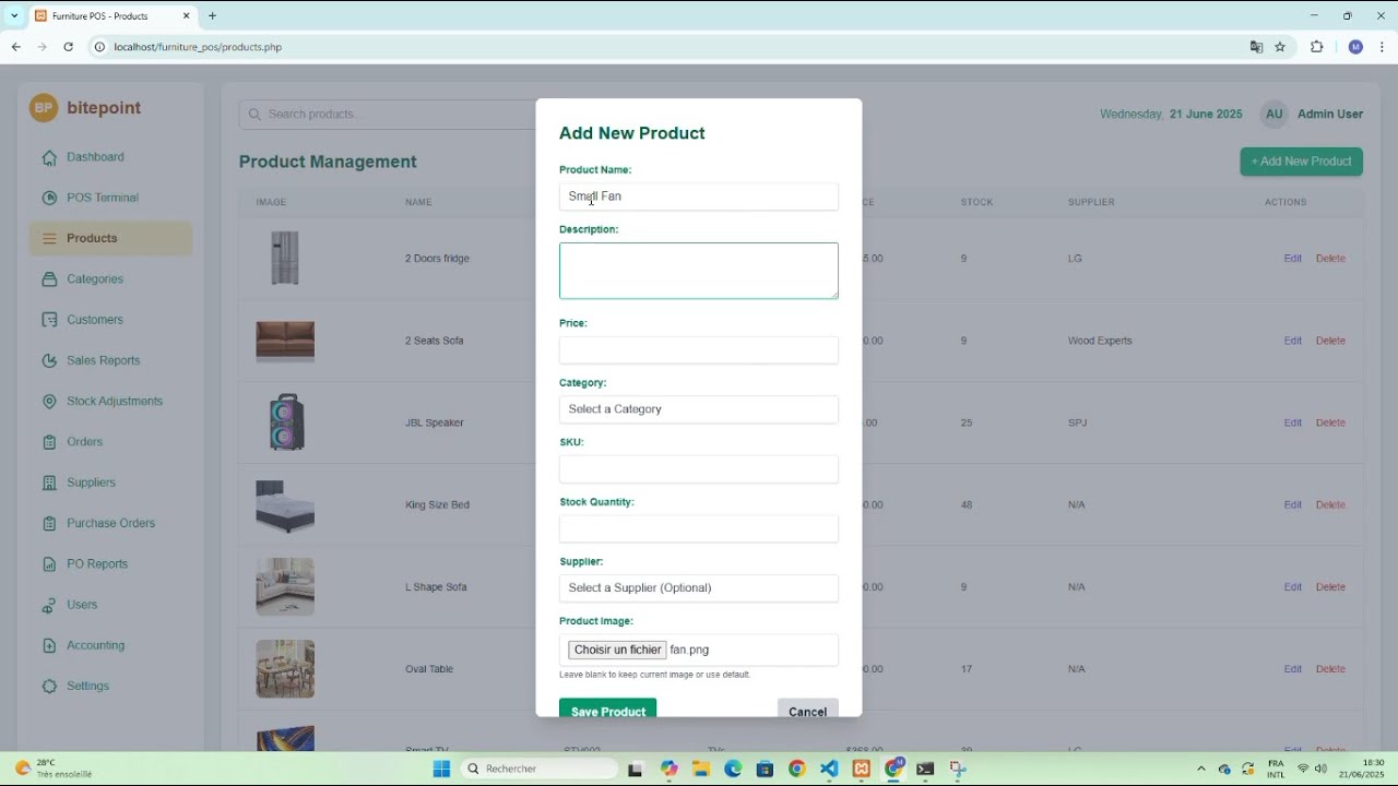 Home Furnitures Shop Management System Using Php and MySql - YouTube