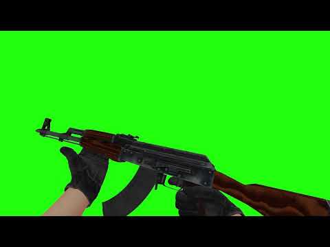 CS:GO AK-47 Green Screen